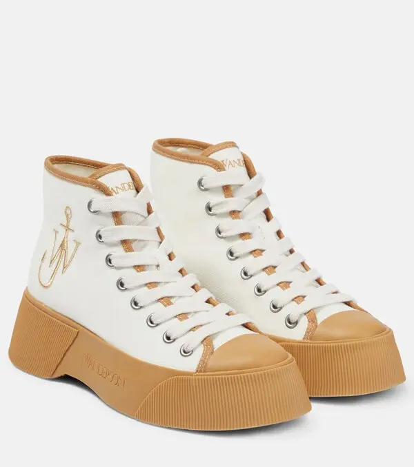 JW Anderson Canvas High-top Sneakers