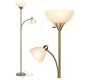 BRIGHTECH Sky Dome Plus 72'h Led Uplight Torchi Ere Floor Lamp