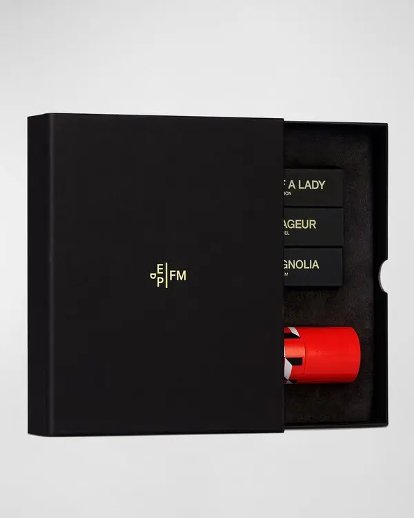 EDITIONS DE PARFUMS FREDERIC MALLE X Pierre Hardy 4-piece Travel Spray Set