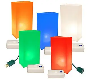 LUMABASE Electric Luminaria Kit With S Multico Lor