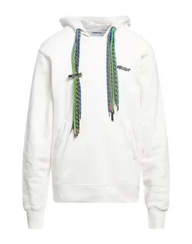 AMBUSH Appliquéd Hooded Sweatshirt - White