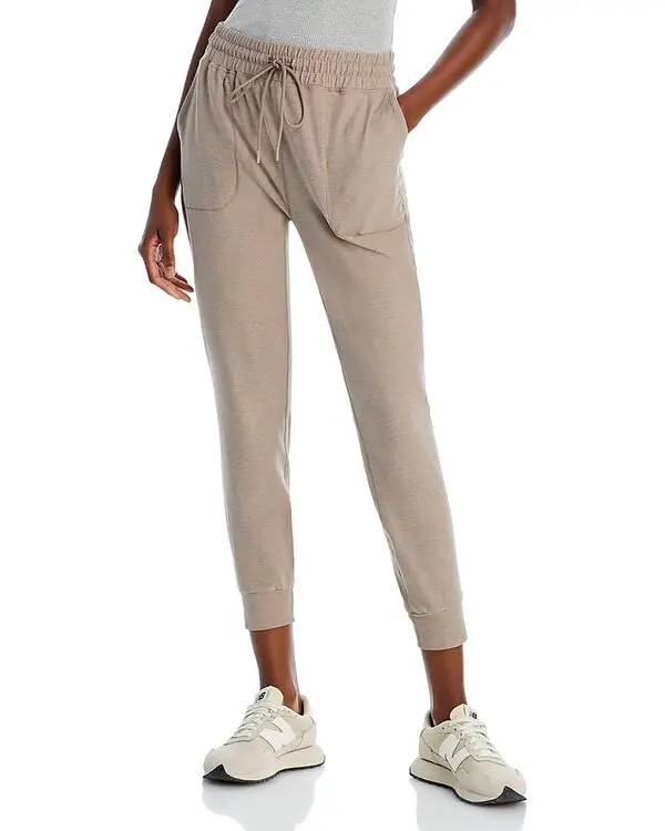 Beyond Yoga Spacedye Commuter Midi Joggers - Birch Heather
