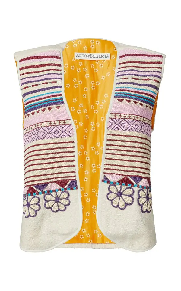 Alix Of Bohemia Beaded Vest