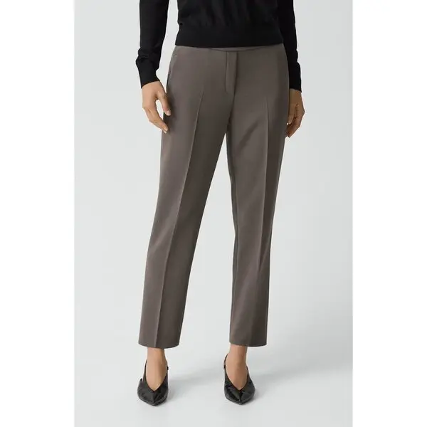 Theory Treeca Pull-on Trousers - Slate