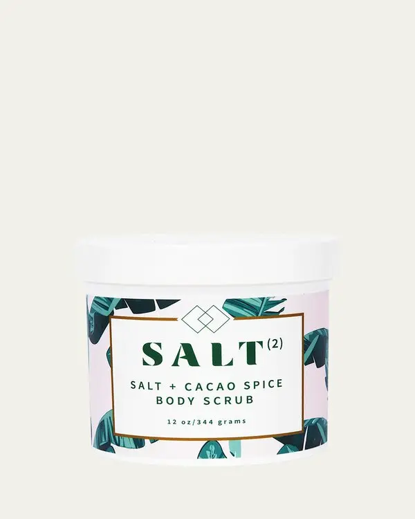 SALT LIVE ENERGIZED Salt And Cacao Spice Body Scrub, 12 Oz