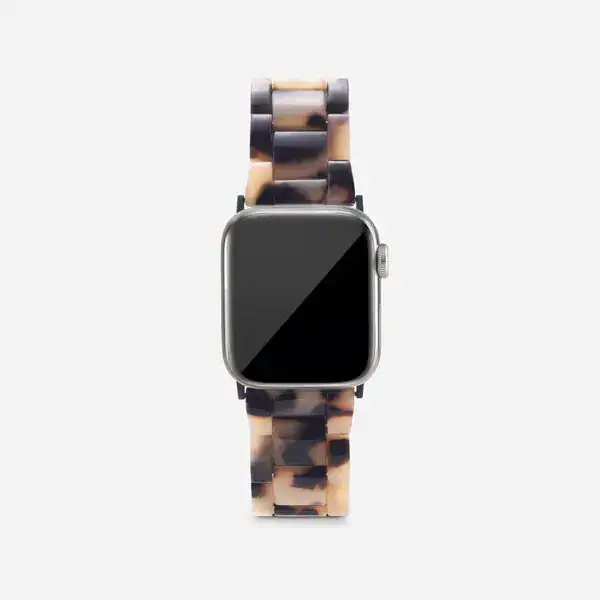 MACHETE Acetate Blonde Tortoise Apple Watch Band - Neutral | Editorialist