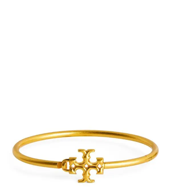 Tory Burch Plated Eleanor Bangle - Gold | Editorialist
