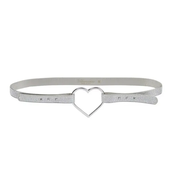 Blumarine Heart Crystal-embellished Belt