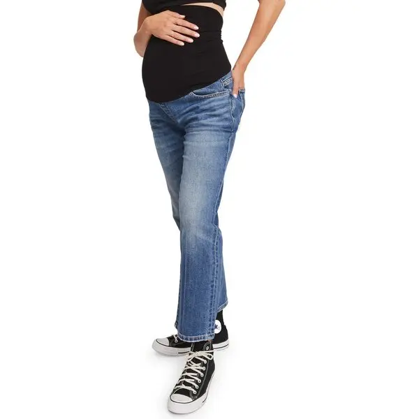 Hatch The Over The Bump Straight Maternity Jeans
