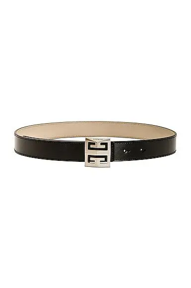 Givenchy Reversible 26mm Buckle Belt In ,Nude In Black - 40  display picture 2