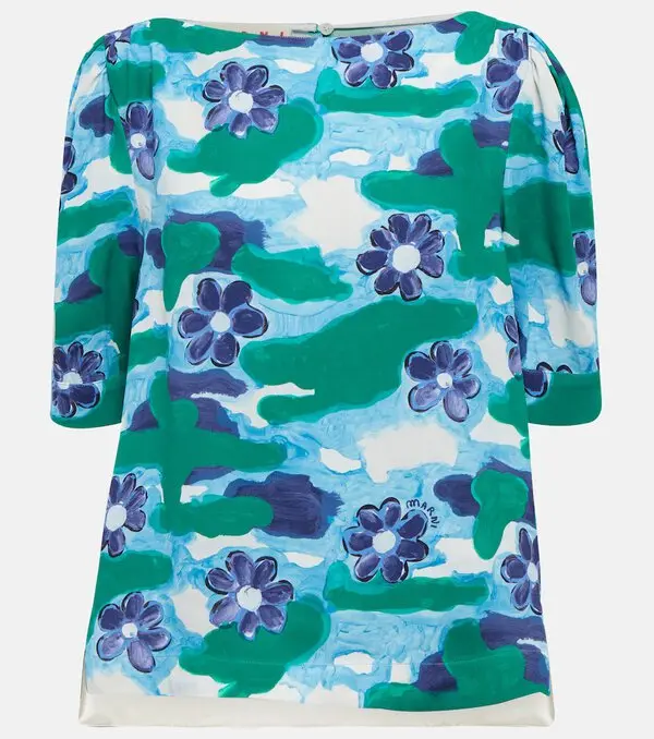 Marni Printed Top