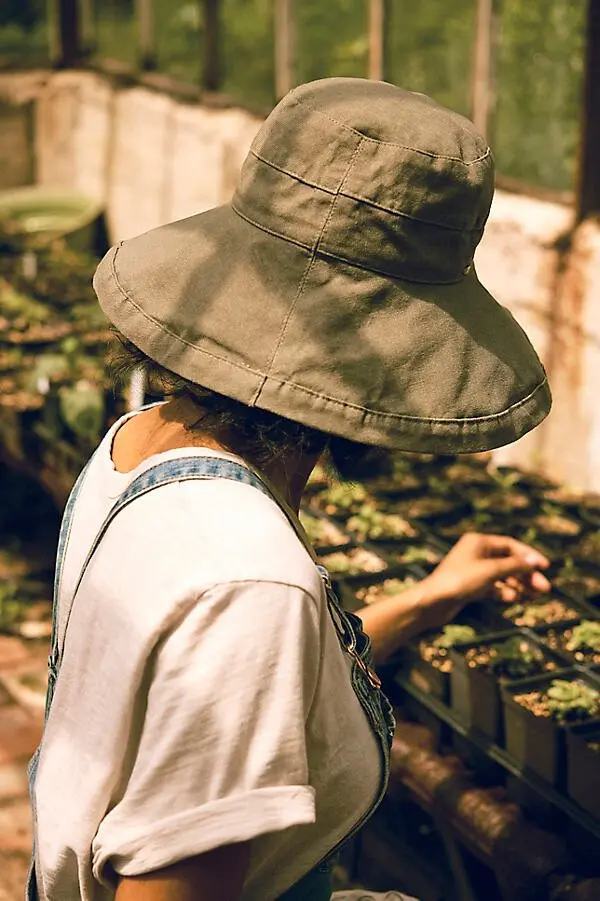 TERRAIN Cotton Crusher Hat - Olive