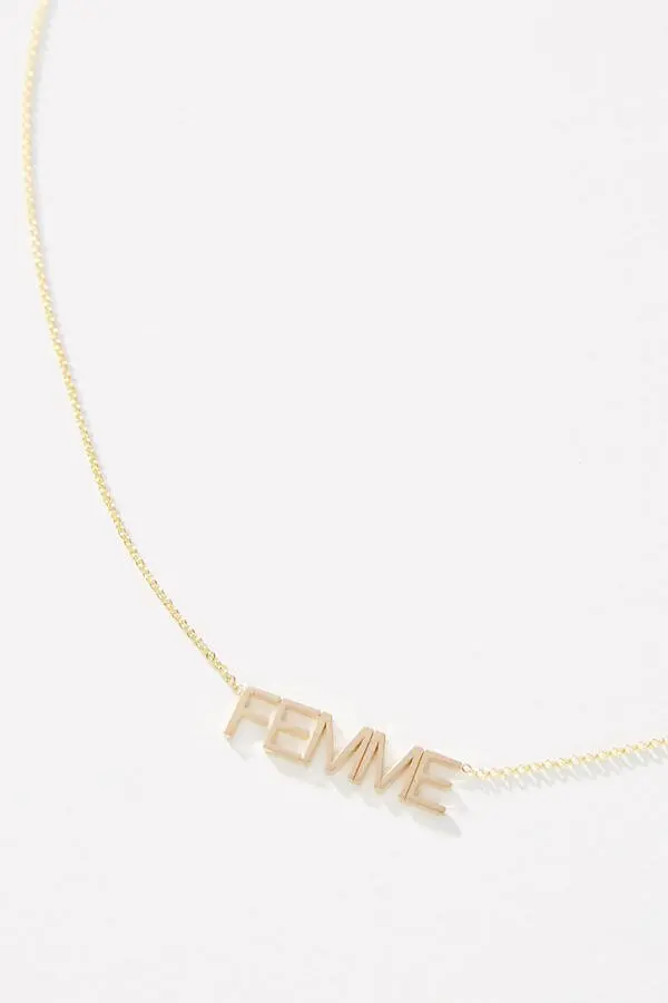 Maya Brenner Designs 14k Femme Necklace