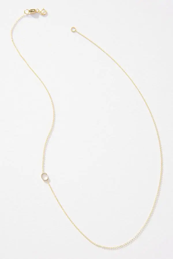 Maya Brenner Designs 14k Monogram Necklace - C