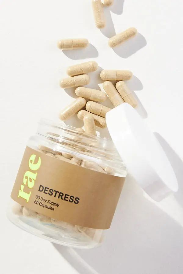 Rae Wellness Rae Destress Supplement - Brown | Editorialist