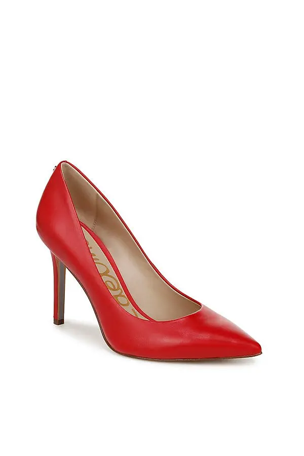 Sam Edelman Hazel Pointed-toe Heels - Dark Red