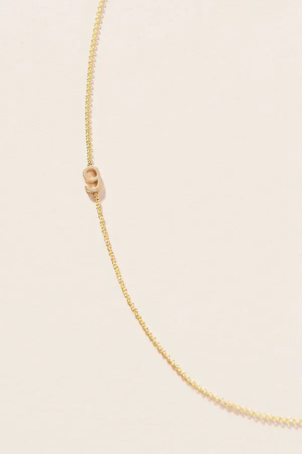 Maya Brenner Designs 14k Asymmetric Numeral Necklace - 9