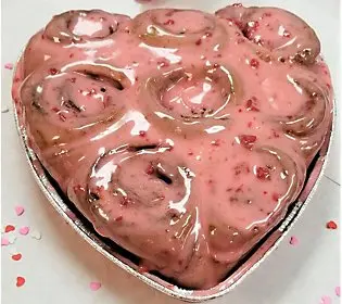 CINNAMOM BAKERY Valentine Pan Gourmet Cherr Y Chip Rolls