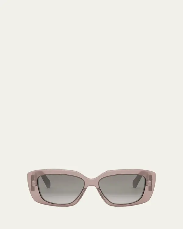 Celine Triomphe Butterfly Sunglasses - Shiny Light Brown