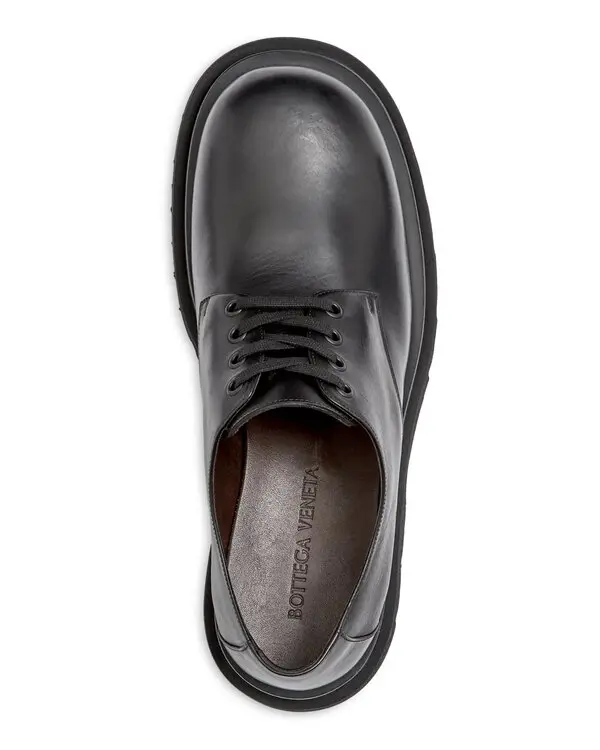 Bottega Veneta Plain Toe Oxfords - Nero