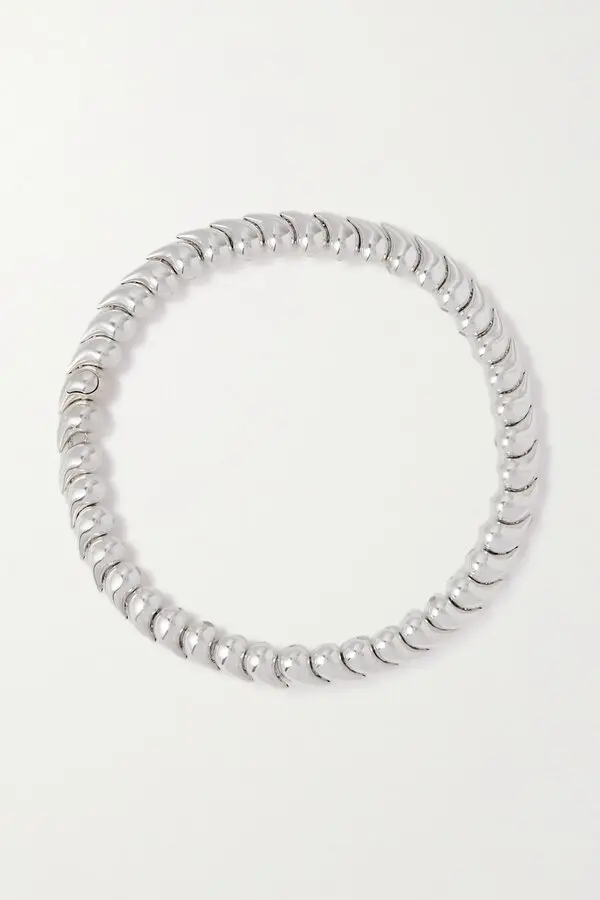 Bottega Veneta Tear Drop Link Necklace