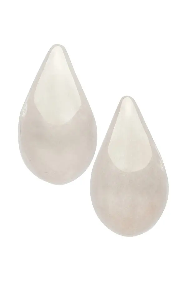 Bottega Veneta Drop Earrings - Silver