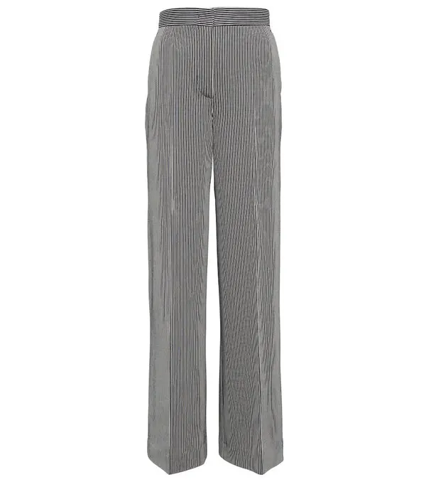 Max Mara Anfora High-rise Wide-leg Pants