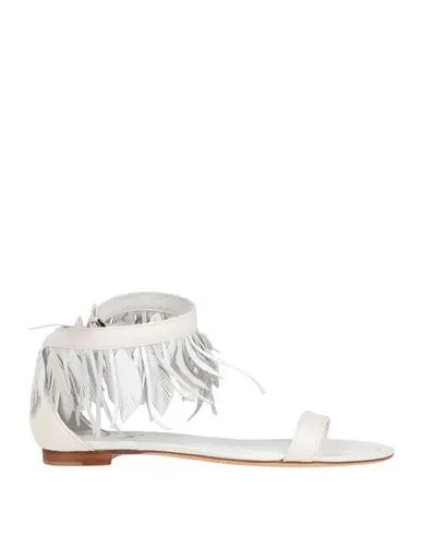TOD'S Calfskin Flat Sandals