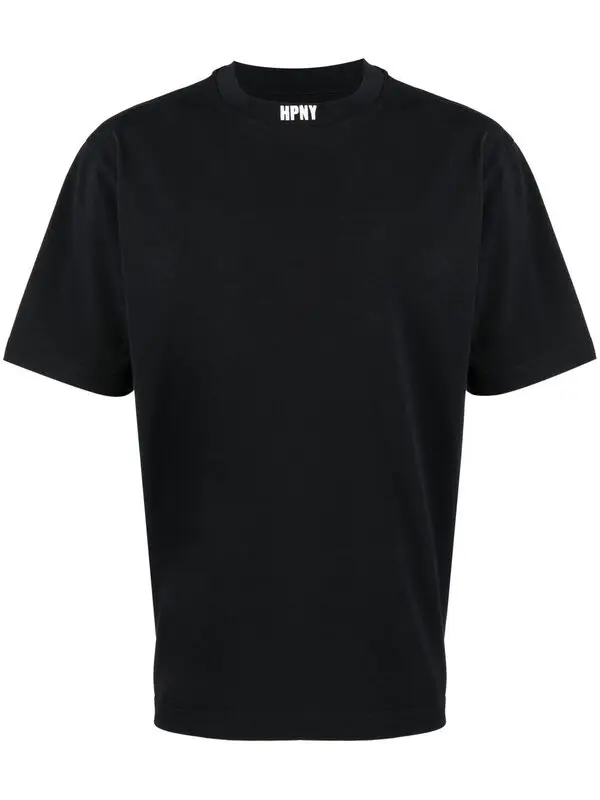 Heron Preston Logo-patch Crew-neck T-shirt - Black