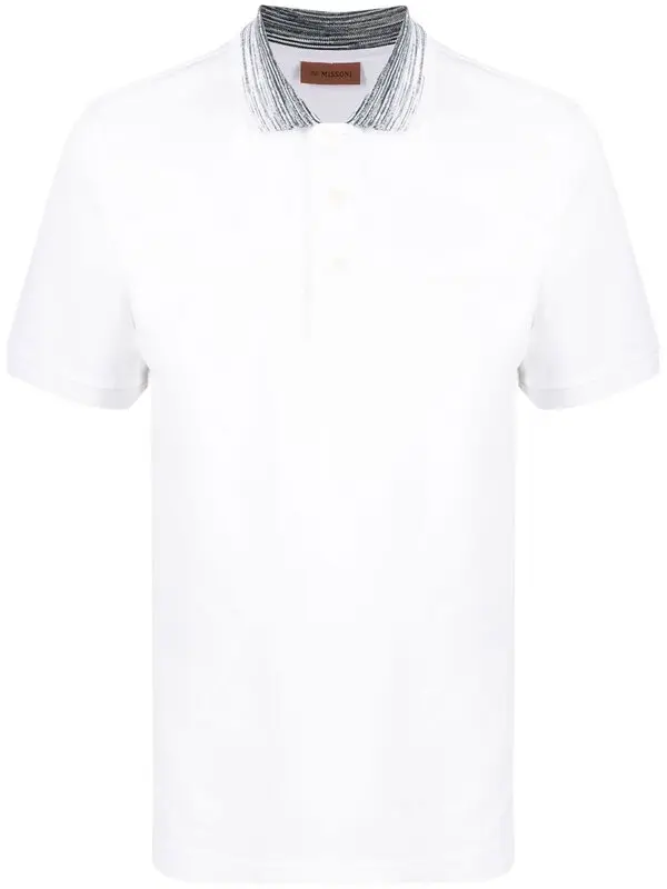 Missoni Zig-zag Collar Polo Shirt