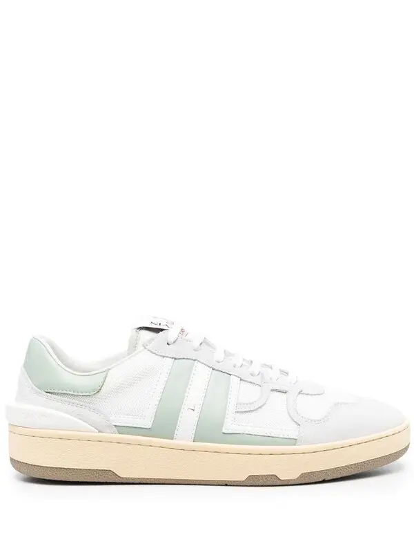 LANVIN Panelled Low-top Sneakers - White