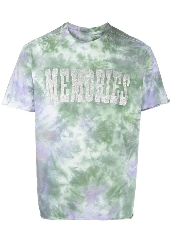STAIN SHADE X Hiroshi Fujiwara Tie-dye Print T-shirt