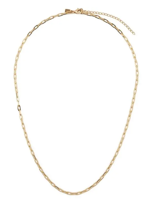 Ef Collection 14kt Yellow Mini Link Chain Necklace