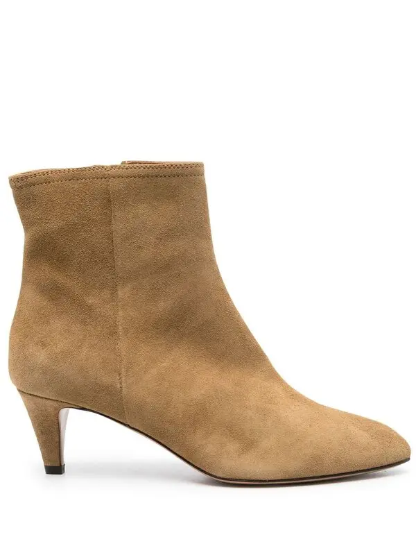 Isabel Marant 55mm Deone Suede Boots - Brown