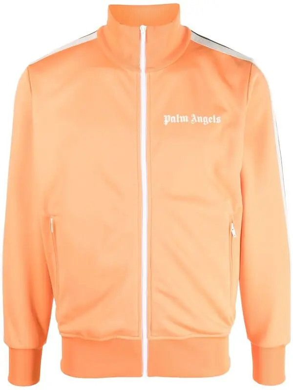 Palm Angels Logo-print Track Jacket - Orange