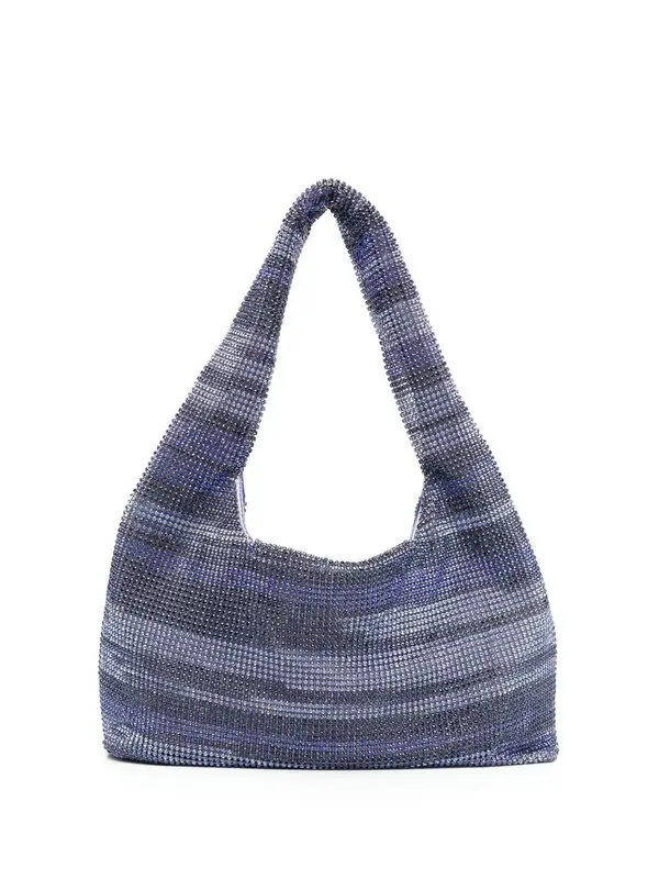 Kara Crystal-embellished Tote - Purple
