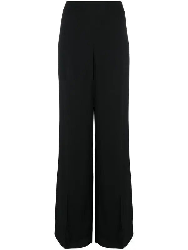 Stella McCartney High-waisted Flared Trousers - Black