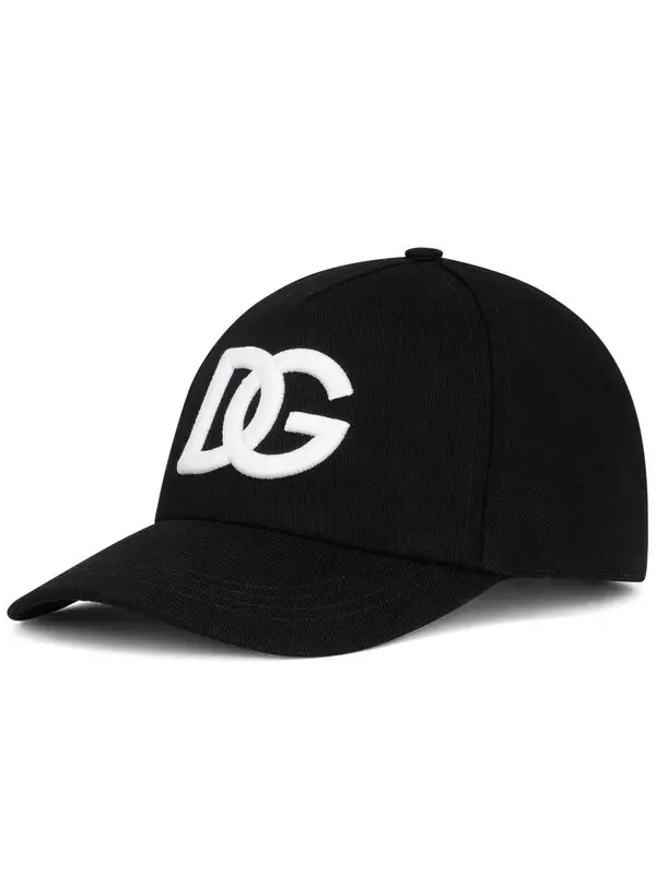 Dolce & Gabbana Logo-embroidered Baseball Cap - Black