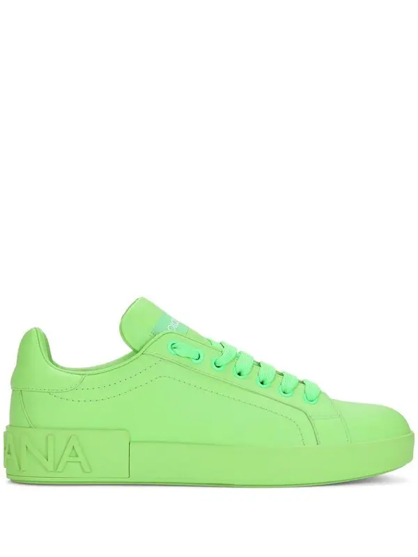 Dolce & Gabbana Portofino Leather Sneakers