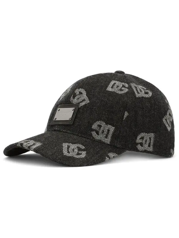Dolce & Gabbana Monogram Jacquard Baseball Cap