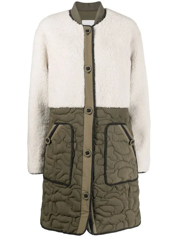 YVES SALOMON Button-fastening Coat
