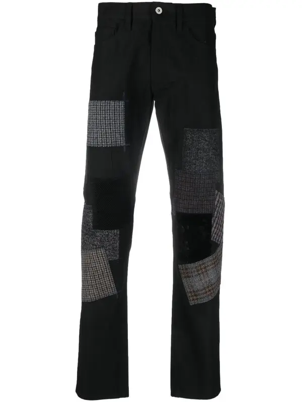 Junya Watanabe Patchwork Straight-leg Jeans