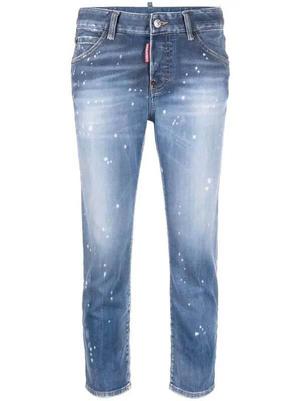 Dsquared2 Cropped Skinny Jeans