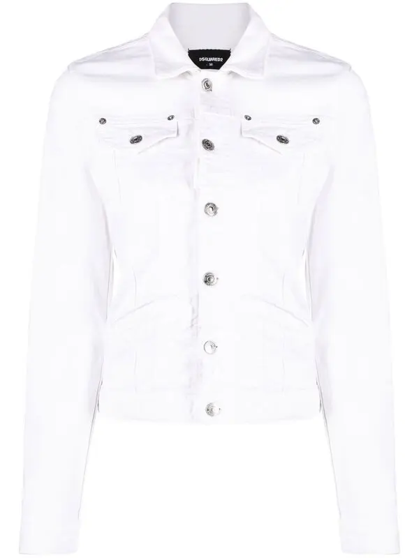 Dsquared2 Buttoned Long-sleeve Jacket