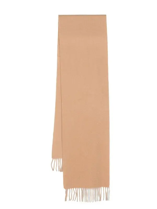 ASPINAL OF LONDON Knitted Cashmere Scarf - Neutrals