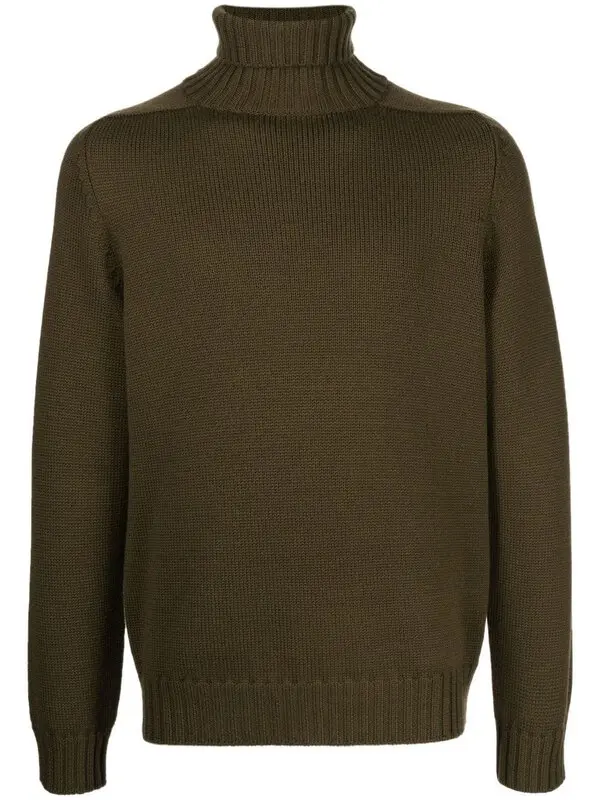 DONDUP Roll-neck Wool Jumper