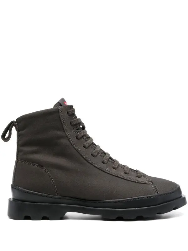Camper Brutus Lace-up Boots - Green