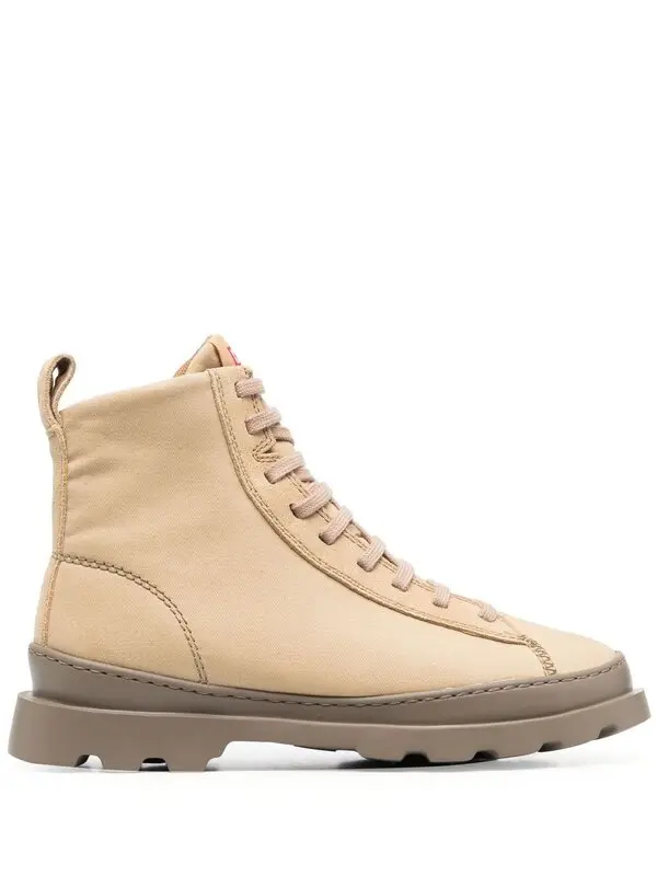 Camper Brutus Ankle Boots - Neutrals