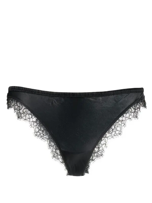 MAISON CLOSE Lace-trim Detail Briefs
