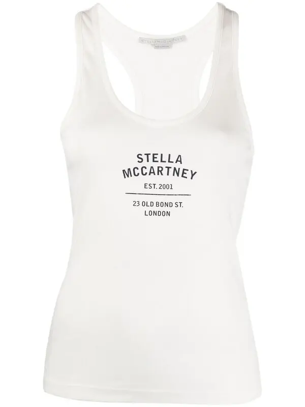 Stella McCartney Logo-print Racerback Top